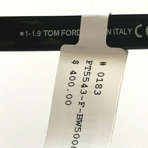 Tom Ford | Accessories | New Tom Ford Ft 5543 Blue Block Black Eye ...